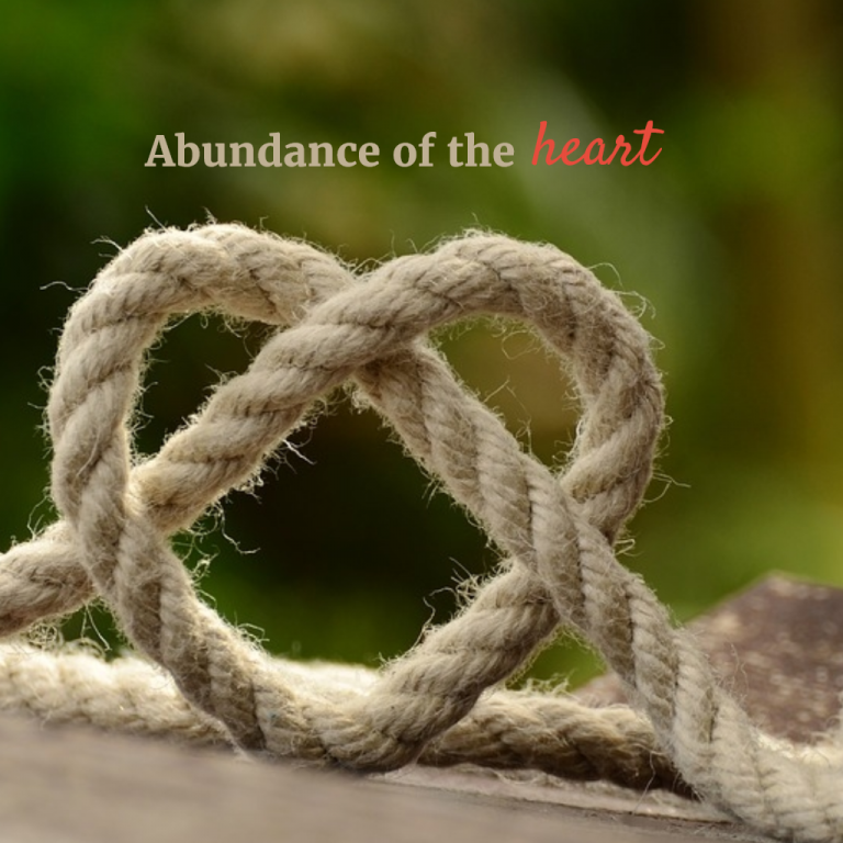 What is Written on the Tablet of Your Heart?